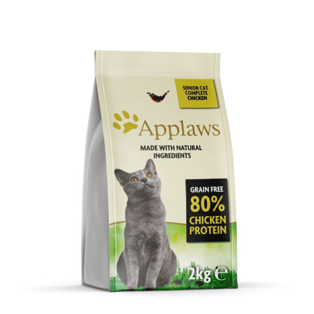 Applaws Senior Cat sausas pašaras su vištiena vyresnio amžiaus katėms ...
